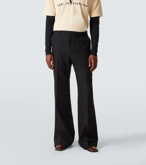 Valentino Garavani High-rise Flared Pants