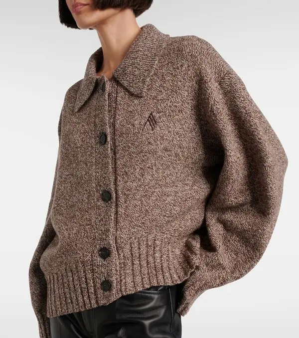 Attico Wool And Cashmere Cardigan
