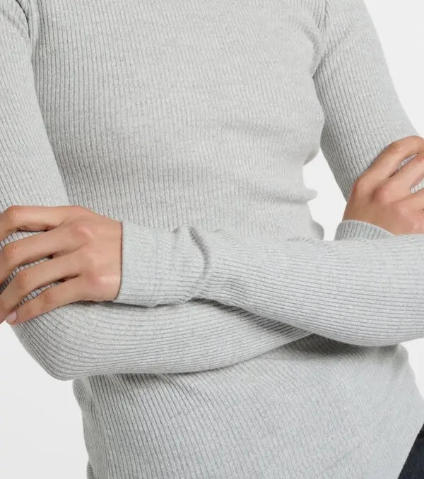 AGOLDE Ribbed-knit Top