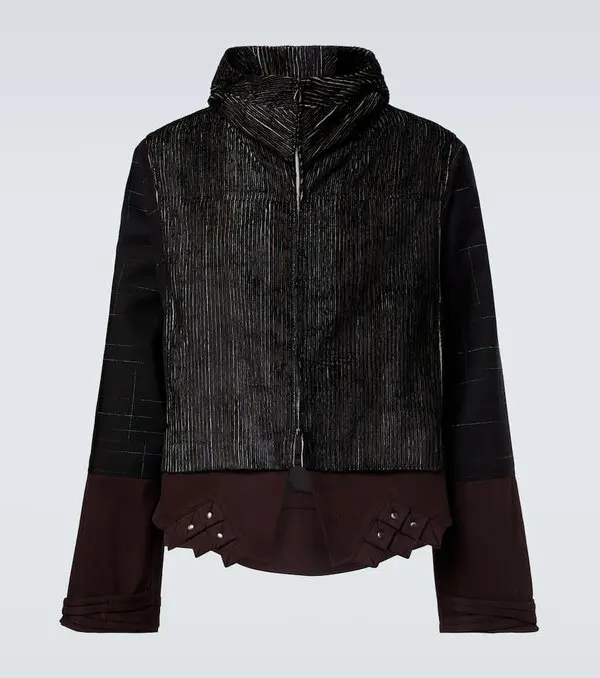 KIKO KOSTADINOV Estike Hooded Silk-blend Jacket