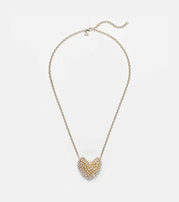 SYDNEY EVAN Diamond Heart Pendant Necklace - Gold
