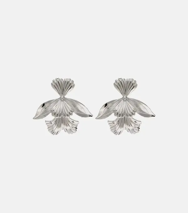 JENNIFER BEHR Ayla Floral Earrings - Silver