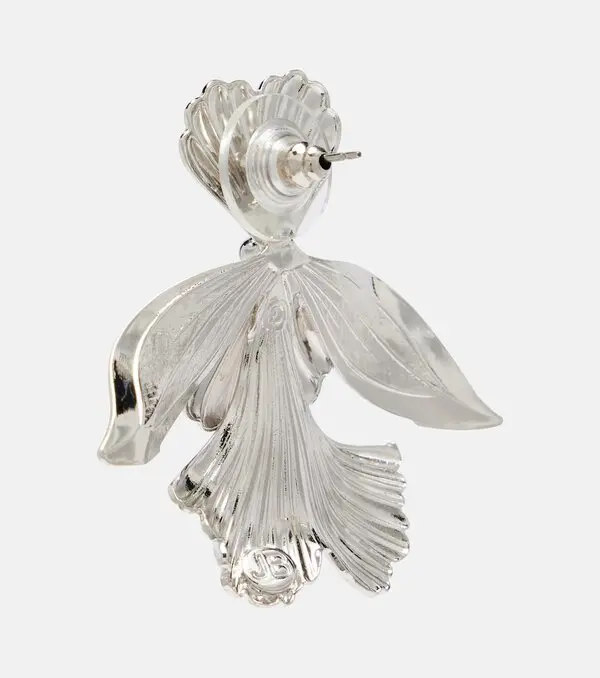 JENNIFER BEHR Ayla Floral Earrings - Silver