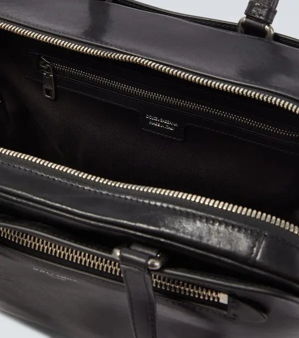Dolce & Gabbana Ellis Leather Briefcase