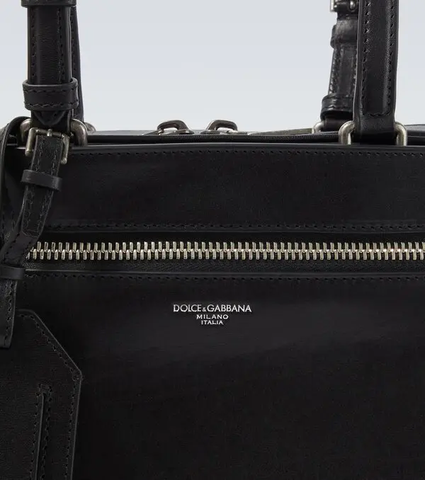 Dolce & Gabbana Ellis Leather Briefcase