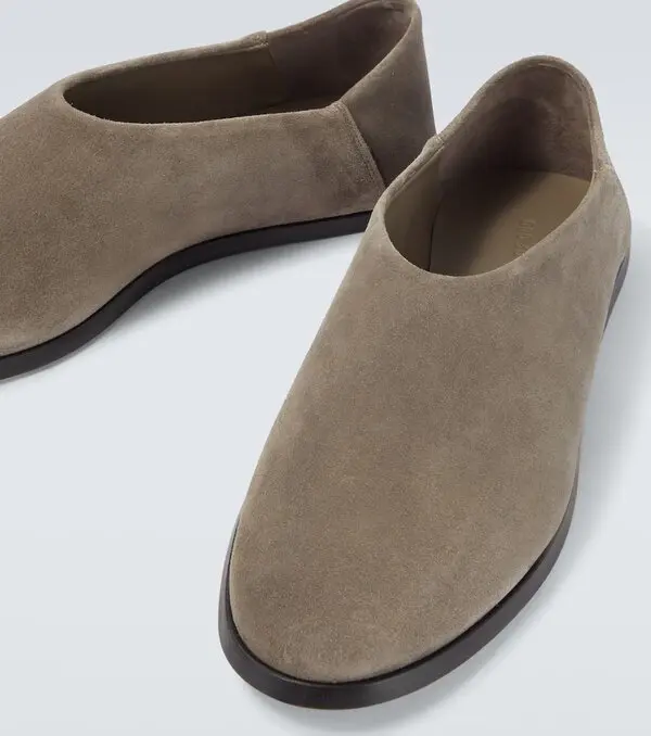 Fear Of God Suede Loafers - Grey