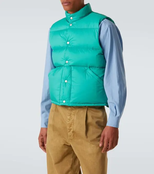 Auralee Quilted Down Vest