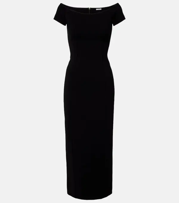 JOSEPH Foin Midi Dress - Black