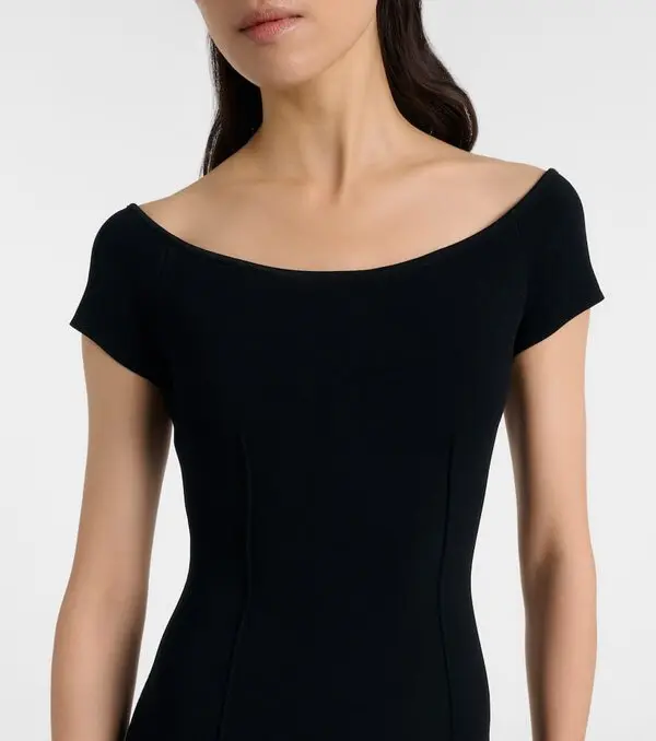 JOSEPH Foin Midi Dress - Black