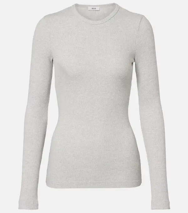 AGOLDE Delphi Ribbed-knit Top