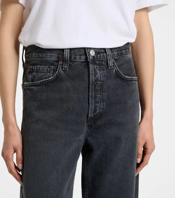 AGOLDE Arc Low-rise Wide-leg Jeans