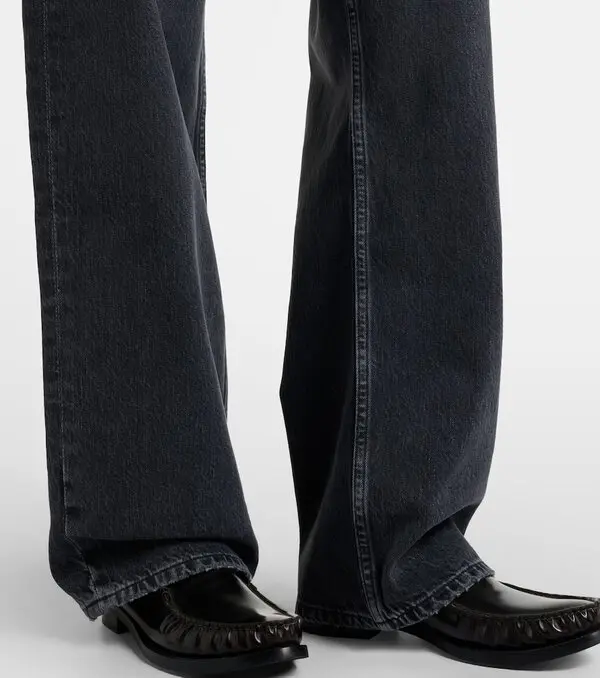 AGOLDE Arc Low-rise Wide-leg Jeans