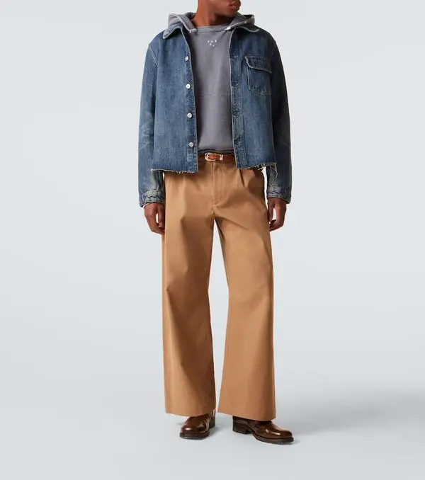 Our Legacy Cut Rebirth Denim Jacket - Blue