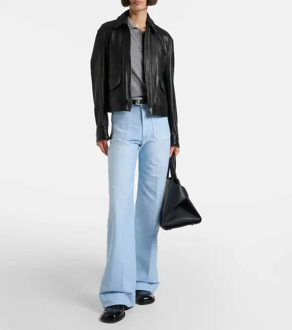 Victoria Beckham Alina Wide-leg Jeans