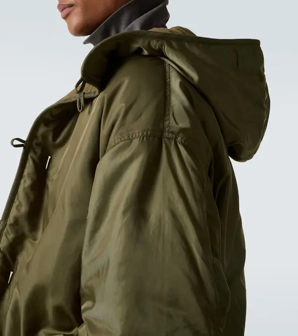 Visvim Greely Corps Reversible Down Parka - Green