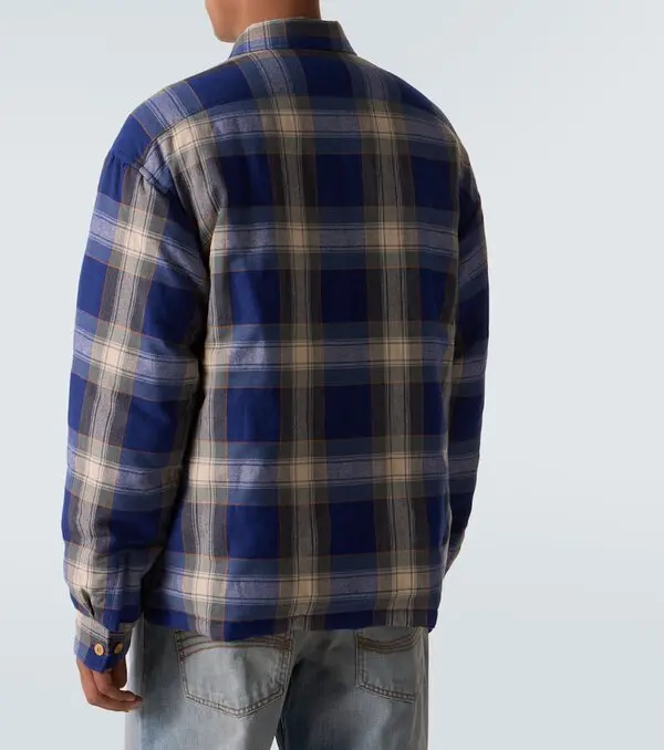 Visvim Wool And Linen Down Overshirt