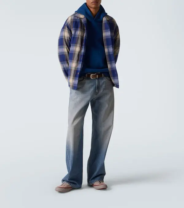 Visvim Wool And Linen Down Overshirt