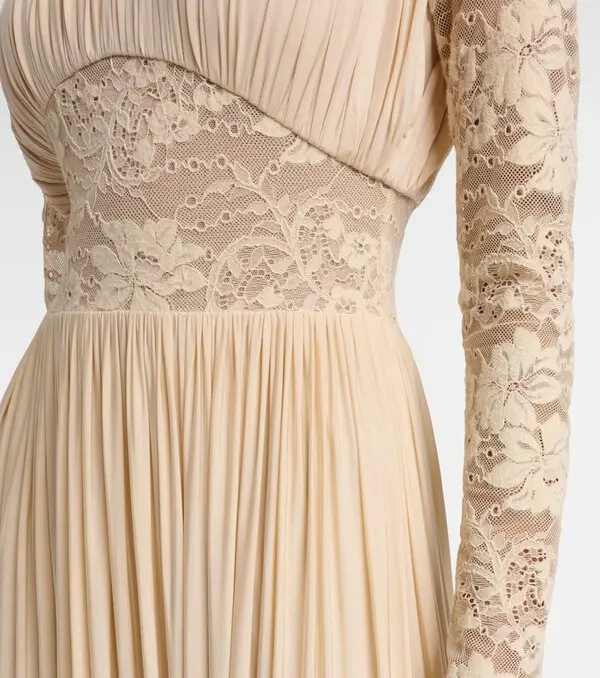 Zimmermann Rebellion Draped Lace Gown