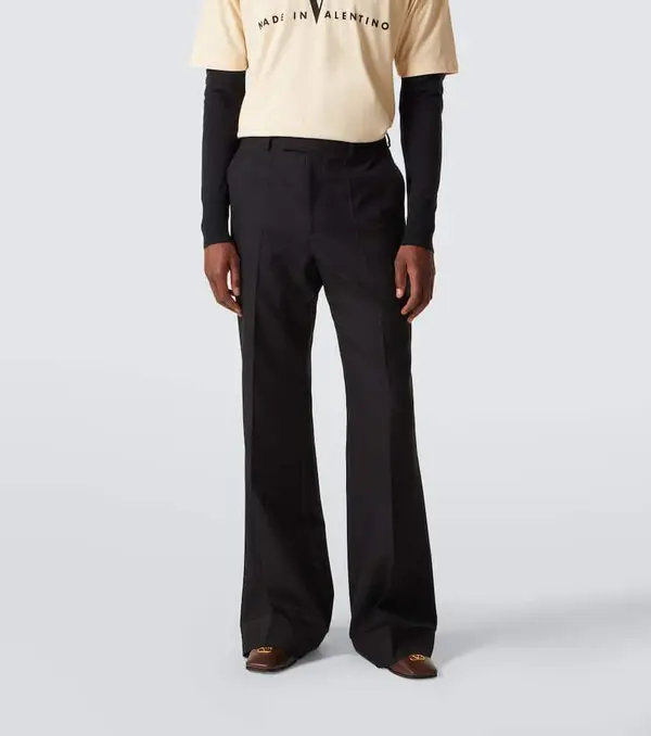 Valentino Garavani High-rise Flared Trousers
