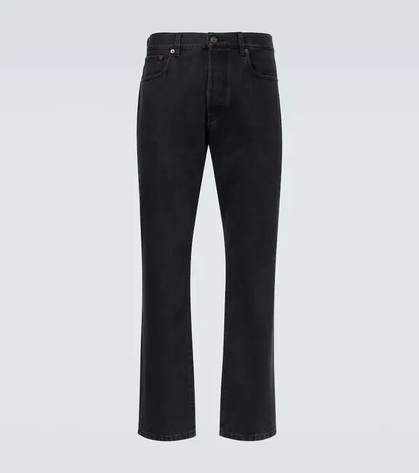 Valentino Garavani Mid-rise Straight Jeans