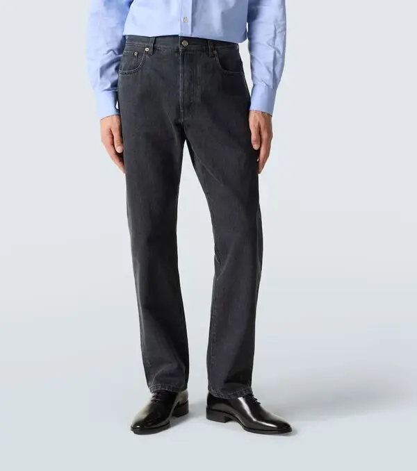 Valentino Garavani Mid-rise Straight Jeans