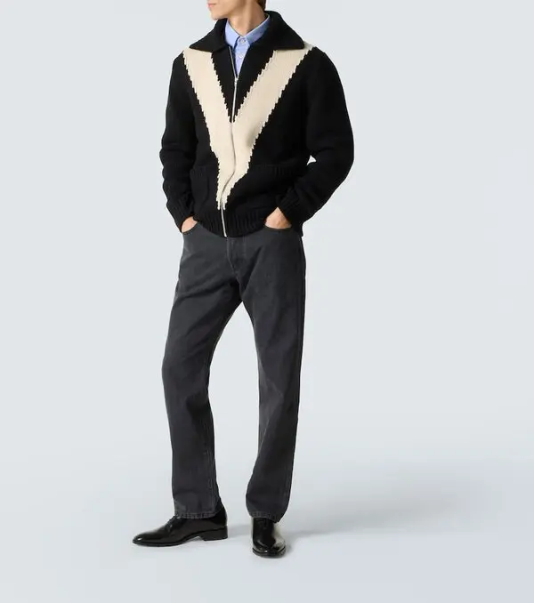 Valentino Garavani Mid-rise Straight Jeans