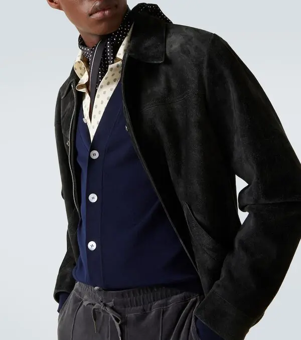 TOM FORD Wool Cardigan - Blue