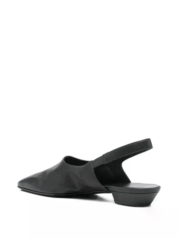 Khaite Cecilia Slingback Flat Pumps