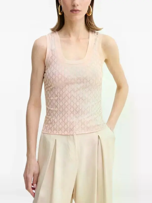 MARCIANO Aria Patterned Top - Pink
