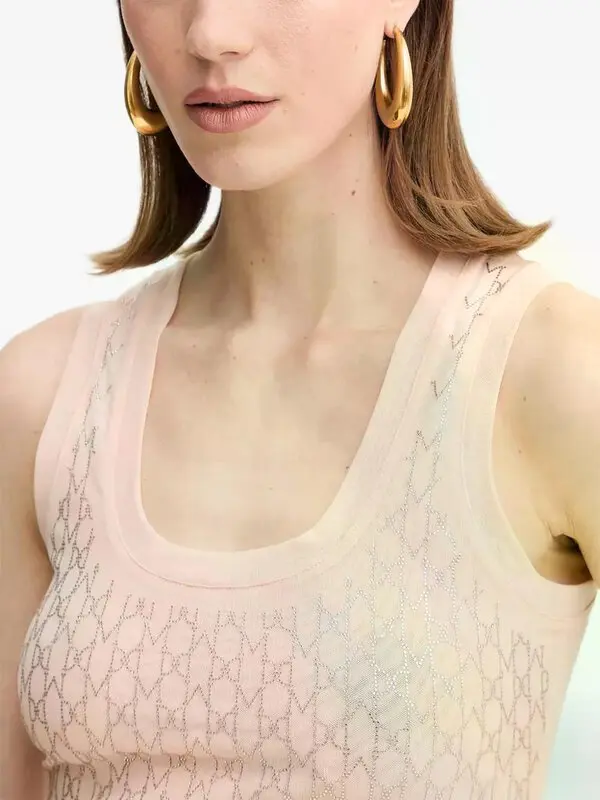 MARCIANO Aria Patterned Top - Pink