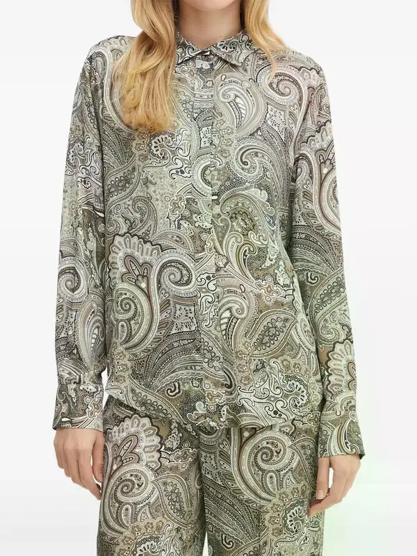 MARCIANO Paisley-print Button-down Shirt