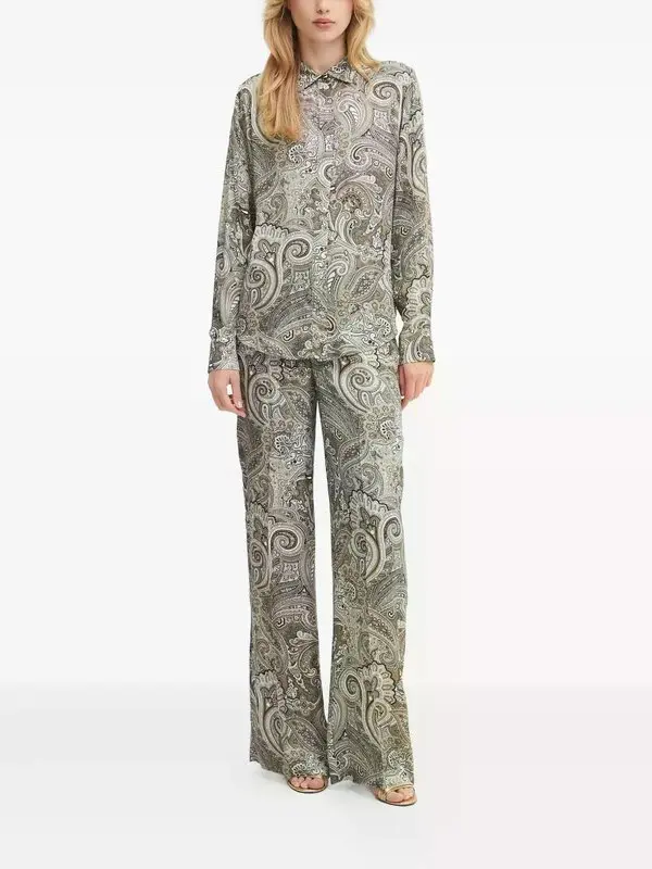 MARCIANO Paisley-print Button-down Shirt