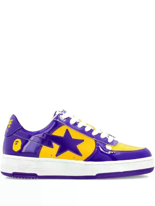 A BATHING APE Sta Panelled Sneakers