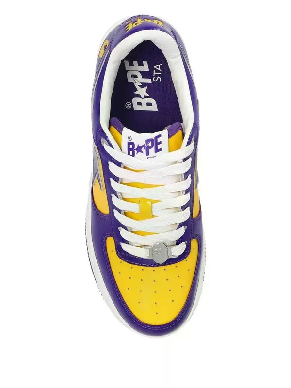 A BATHING APE Sta Panelled Sneakers