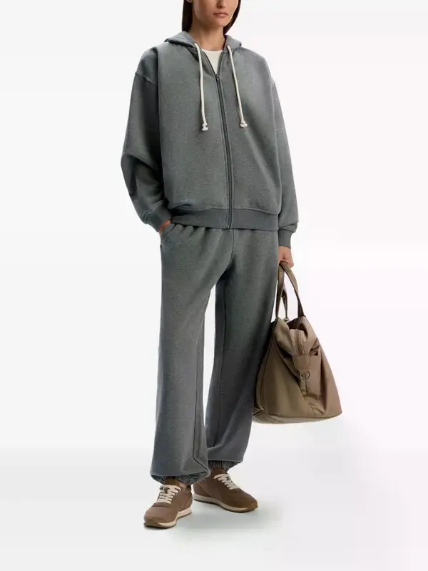12 STOREEZ Terrycloth Zip-up Hoodie