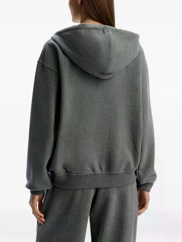 12 STOREEZ Terrycloth Zip-up Hoodie