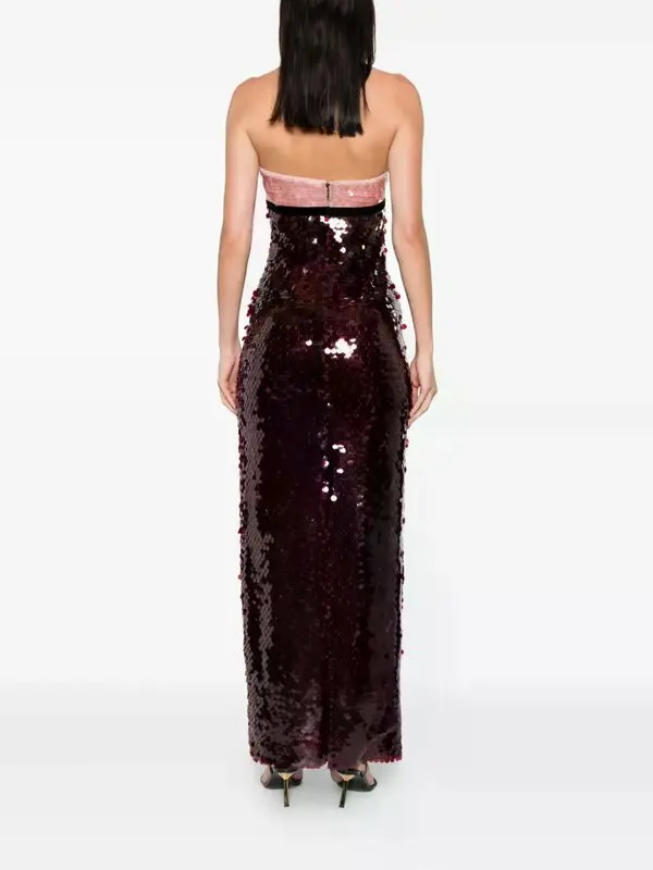 Retrofete Lirael Sequin Maxi Dress