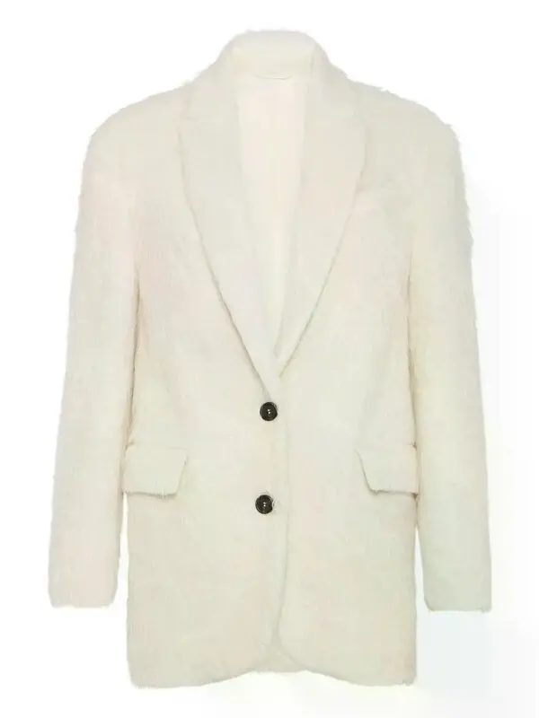 Brunello Cucinelli Faux-fur Blazer