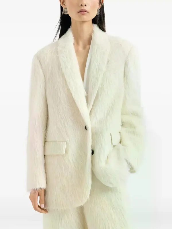Brunello Cucinelli Faux-fur Blazer