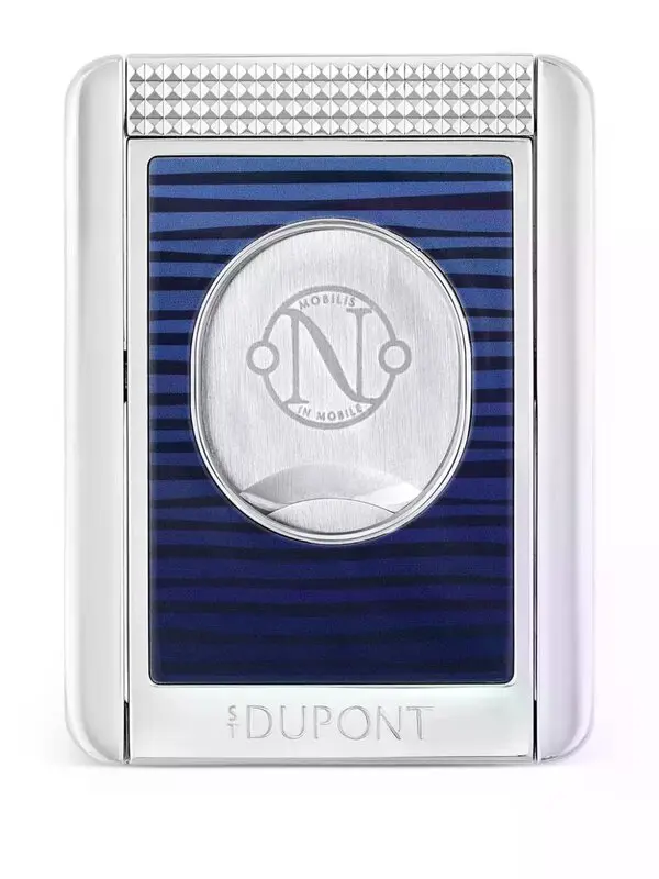 S.t. Dupont Logo-detail Cigar Cutter Stand - Blue