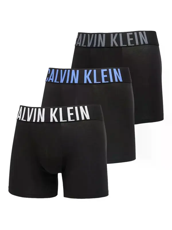 Calvin Klein 3 Pack Cotton Boxer Brief - Black