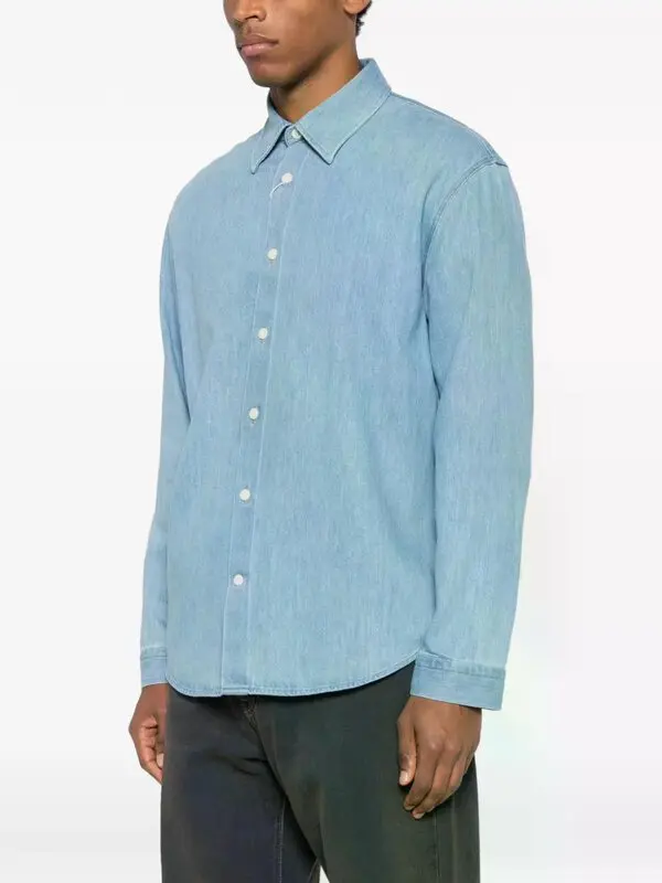 Nn07 Casper Shirt - Blue