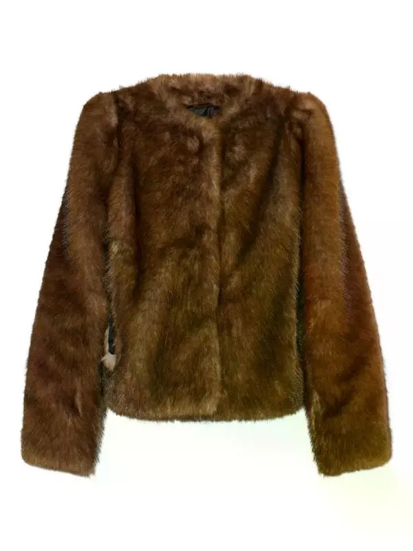STAND STUDIO Faux-fur Jacket - Brown