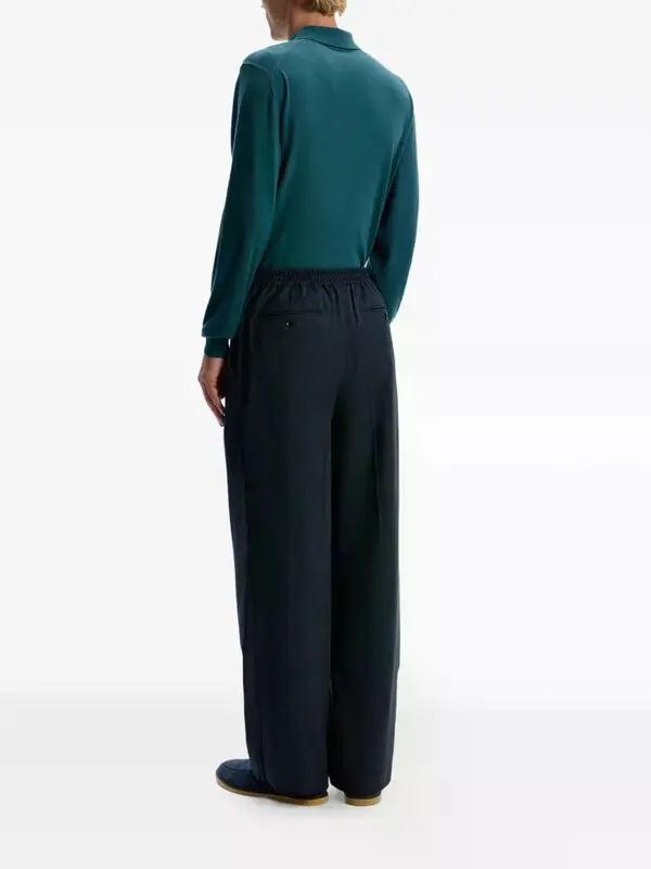 12 STOREEZ Drawstring Wool Trousers