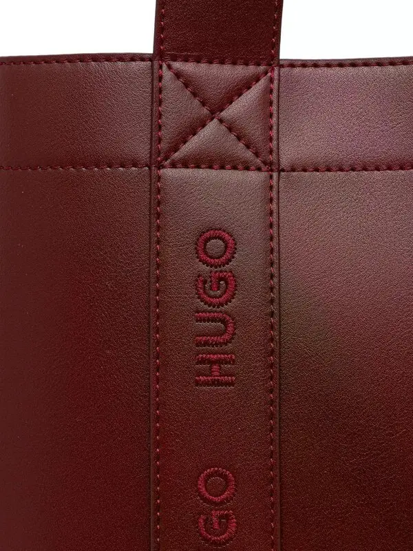 Hugo Logo-embroidered Tote Bag