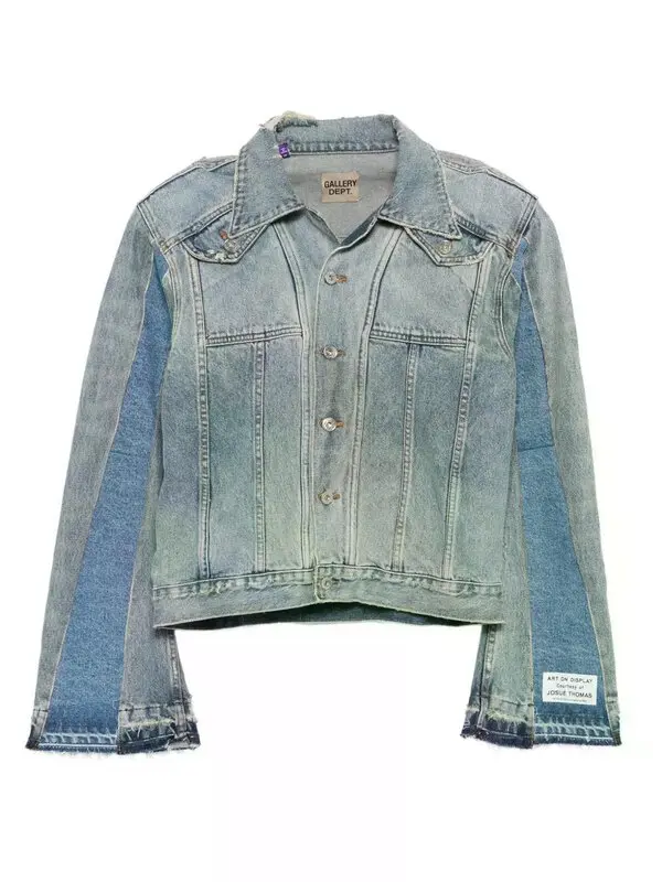 GALLERY DEPT. Patchwork Denim Jacket - Blue