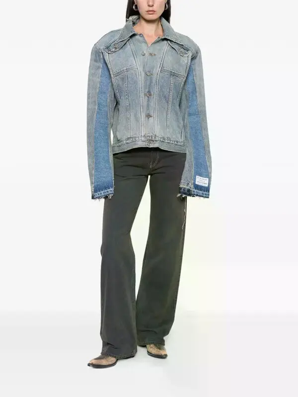 GALLERY DEPT. Patchwork Denim Jacket - Blue
