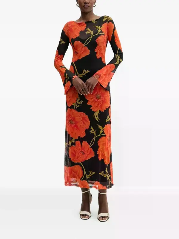 NEVER FULLY DRESSED Floral Maxi Dress