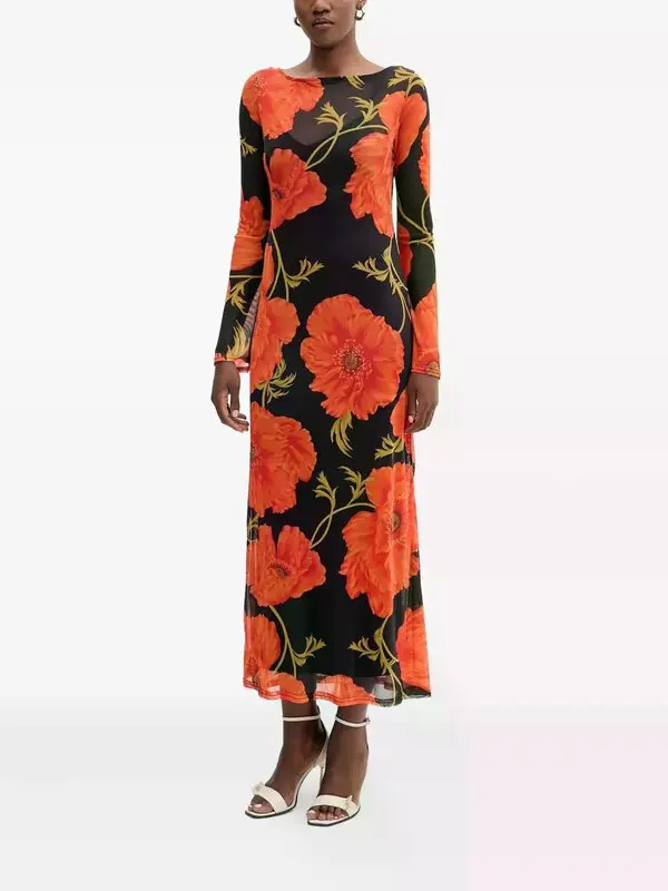 NEVER FULLY DRESSED Floral Maxi Dress