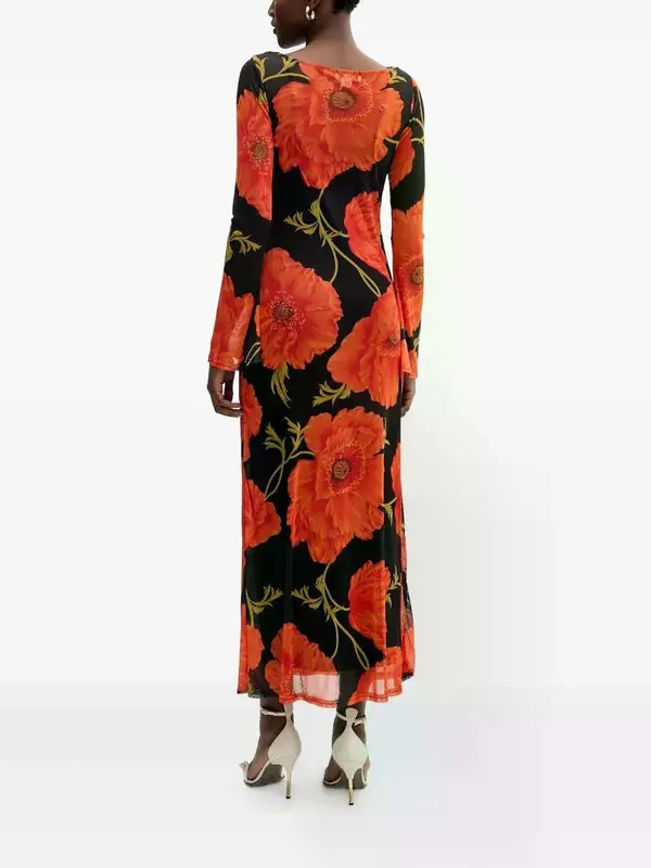 NEVER FULLY DRESSED Floral Maxi Dress